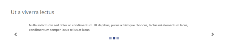 Text Only Carousel - WordPress Documentation