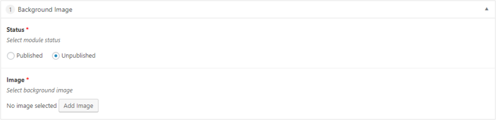 Background Image - WordPress Documentation